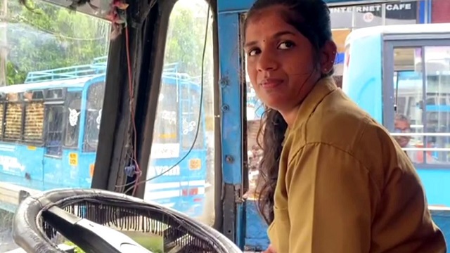 WATCH: 24-year-old woman becomes a bus driver in Kerala