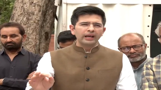 Raghav Chadha suspended from Rajya Sabha till probe committee submits ...