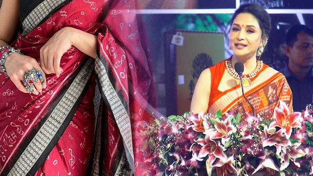 Madhuri Dixit graces National Handloom Day 2025 in Bhubaneswar